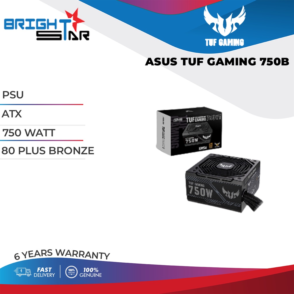 Asus TUF GAMING 750B 750W 80 Plus Bronze Gaming Power Supply | Shopee Malaysia