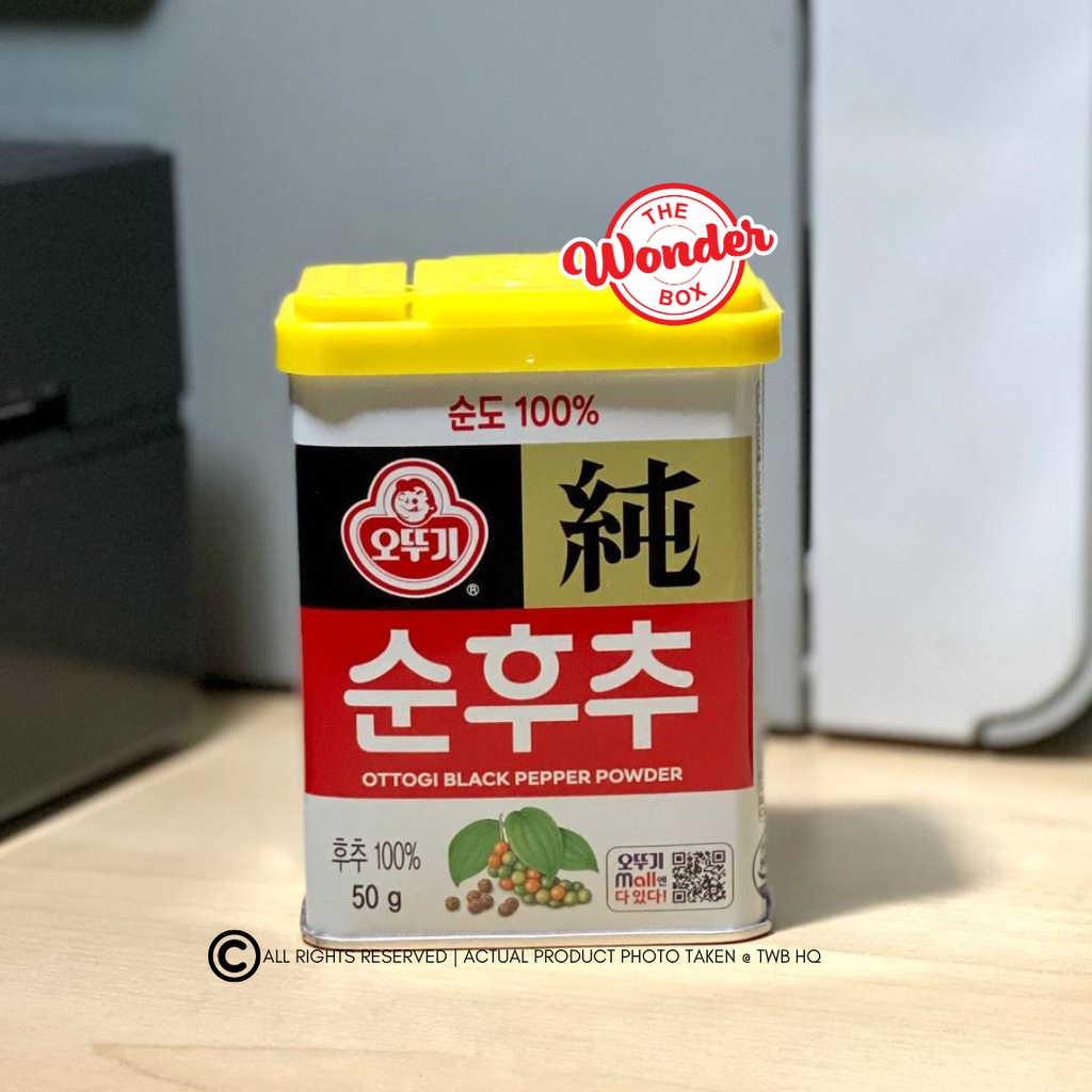 MADE IN KOREA | Korean Ottogi Pure Black Pepper Powder 45g / 50g 오뚜기순후추 ...