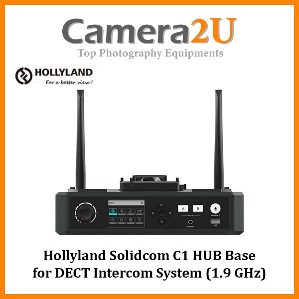 Hollyland Solidcom C1 HUB Base for DECT Intercom System (1.9 GHz ...