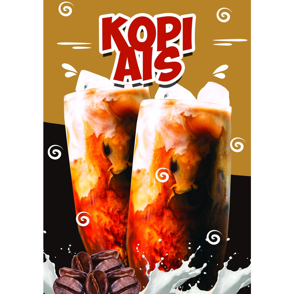 STICKER AIR BALANG MURAH SAIZ A4 - BOLEH EDIT NAMA AIR | Shopee Malaysia