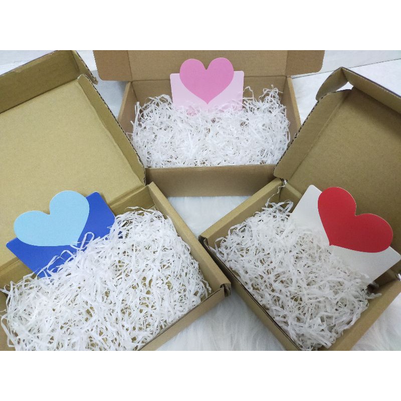 READY STOCK Kotak Hadiah Siap Masuk Kertas Cerbisan & Kad Gift Box with ...