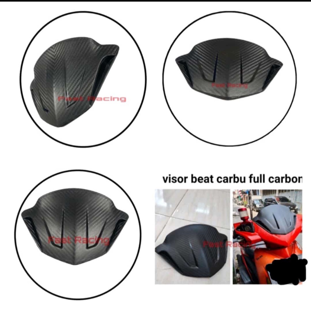 Visor MOTOR BEAT FULL CARBON WINSHIELD BEAT/OLD | Shopee Malaysia