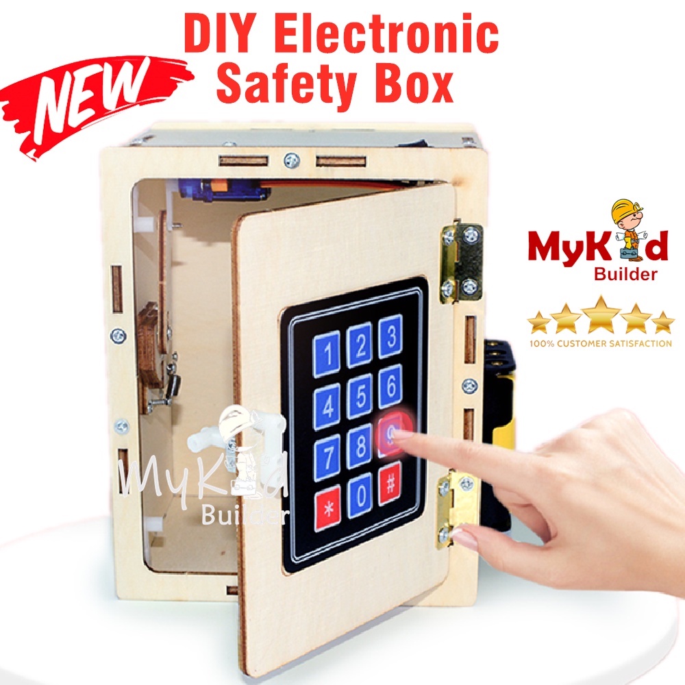MyKid RBT Tabung Penggera STEM Robotics Set DIY Digital Safety Box ...
