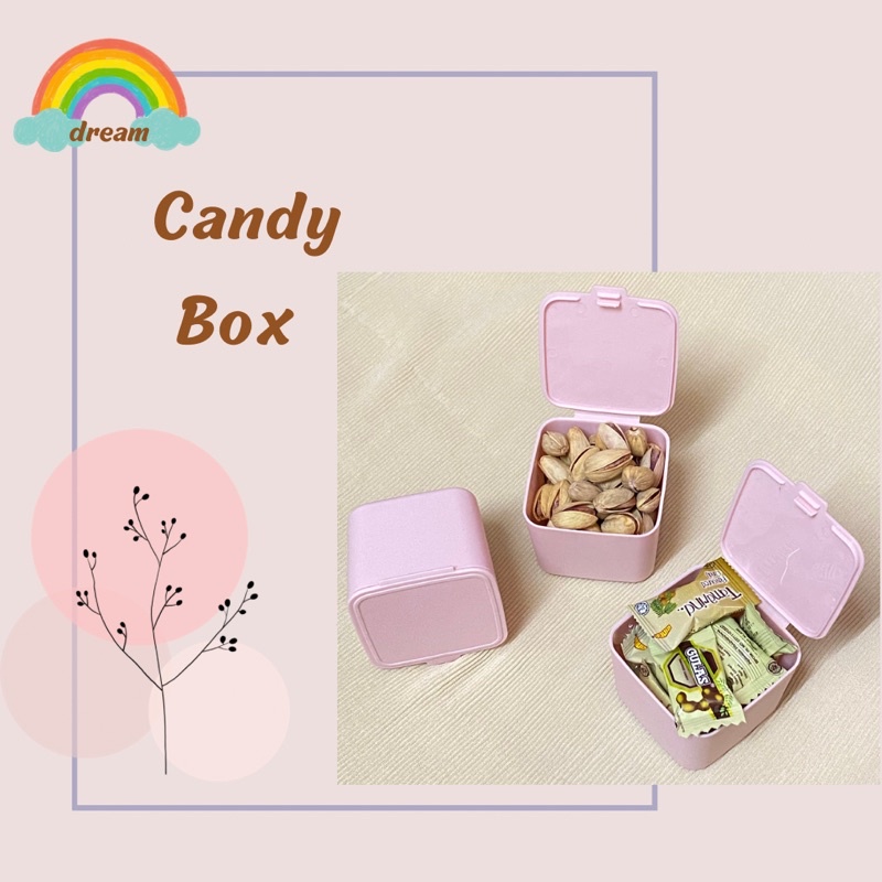 Storage Box Candy Petite Small Desktop Mini Box Accesory Bekas Kecil ...