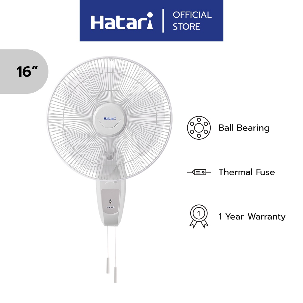 HATARI Wall Fan HT-W16M6 (16”) | Shopee Malaysia