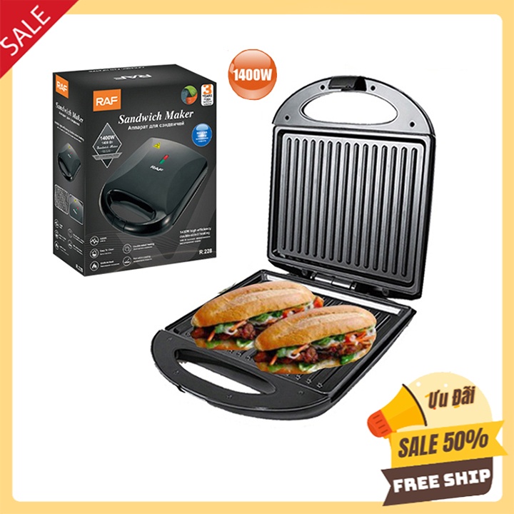 Raf 1400W toaster with modern colors and luxurious design | Shopee Malaysia