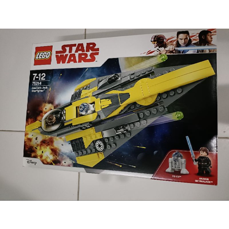 LEGO Star Wars 75214 Anakin's Jedi Starfighter (retired) | Shopee Malaysia