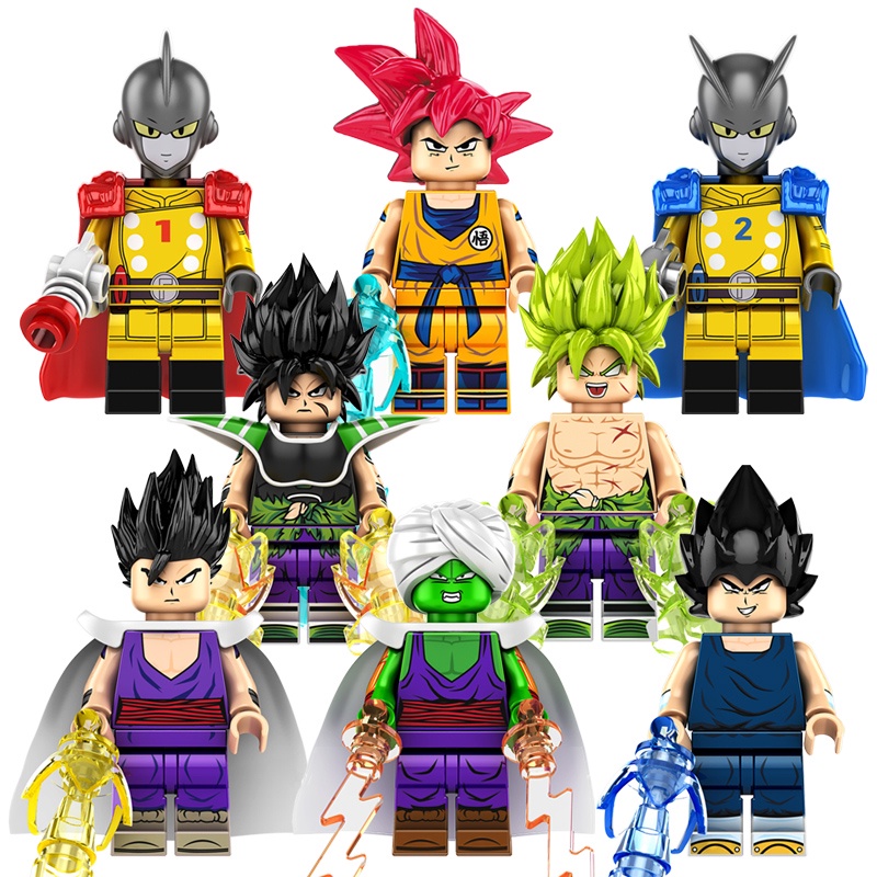 Mini Dragon Broli Son Goku Vegeta DBZ Ball Mini Figures Building Block ...