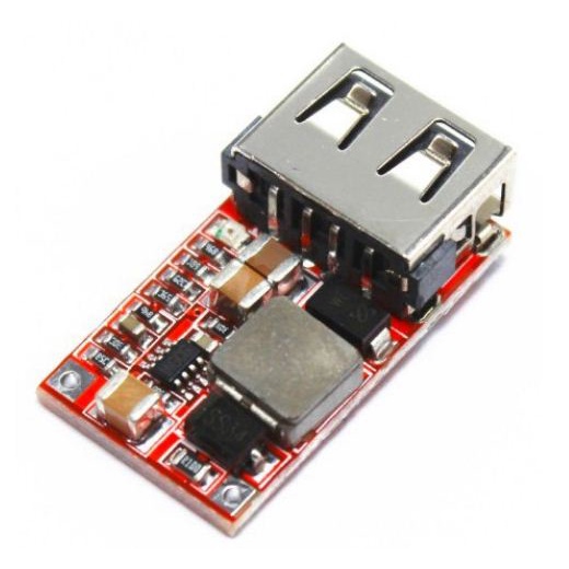 DC-DC Buck Step Down Module 6-20V 12V To 5V 3A CAR USB Charger Module ...