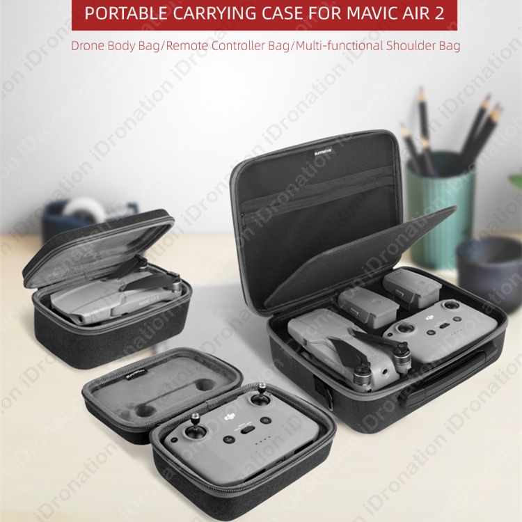 Sunnylife DJI Mavic Air 2 Storage Pouch Solid Bag Carrying Case Casing ...