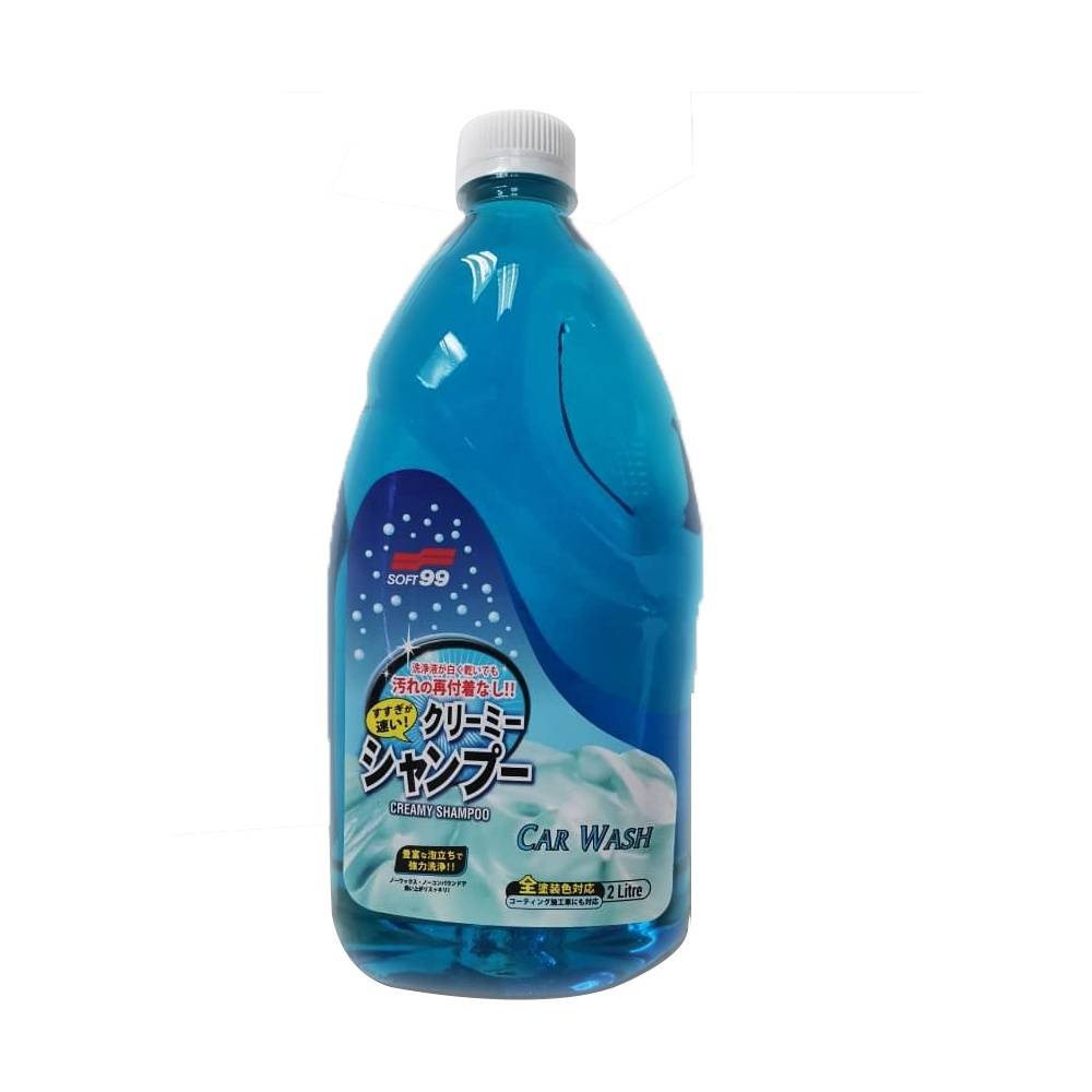 Soft 99 | Soft99 Creamy Shampoo Car Wash / Wash & Wax (2000ml) | Shopee Malaysia