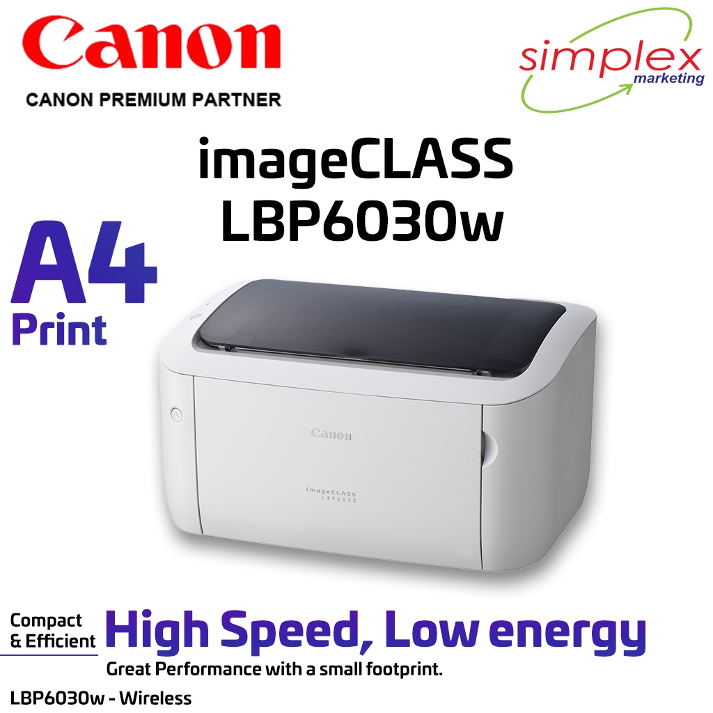 Canon imageCLASS LBP6030W Monochrome Laser Beam Printer | Shopee Malaysia