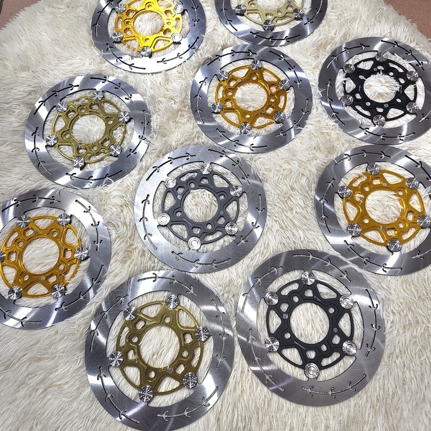 FRONT BRAKE DISC 4 holes Size 220mm (SEAweed model with 304 stainless ...