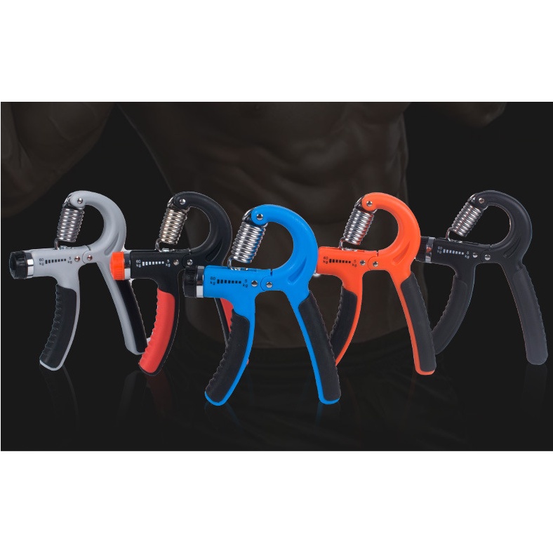 5kg-60kg Adjustable Hand Grip Gripper Fitness Hand Exerciser Grip with ...