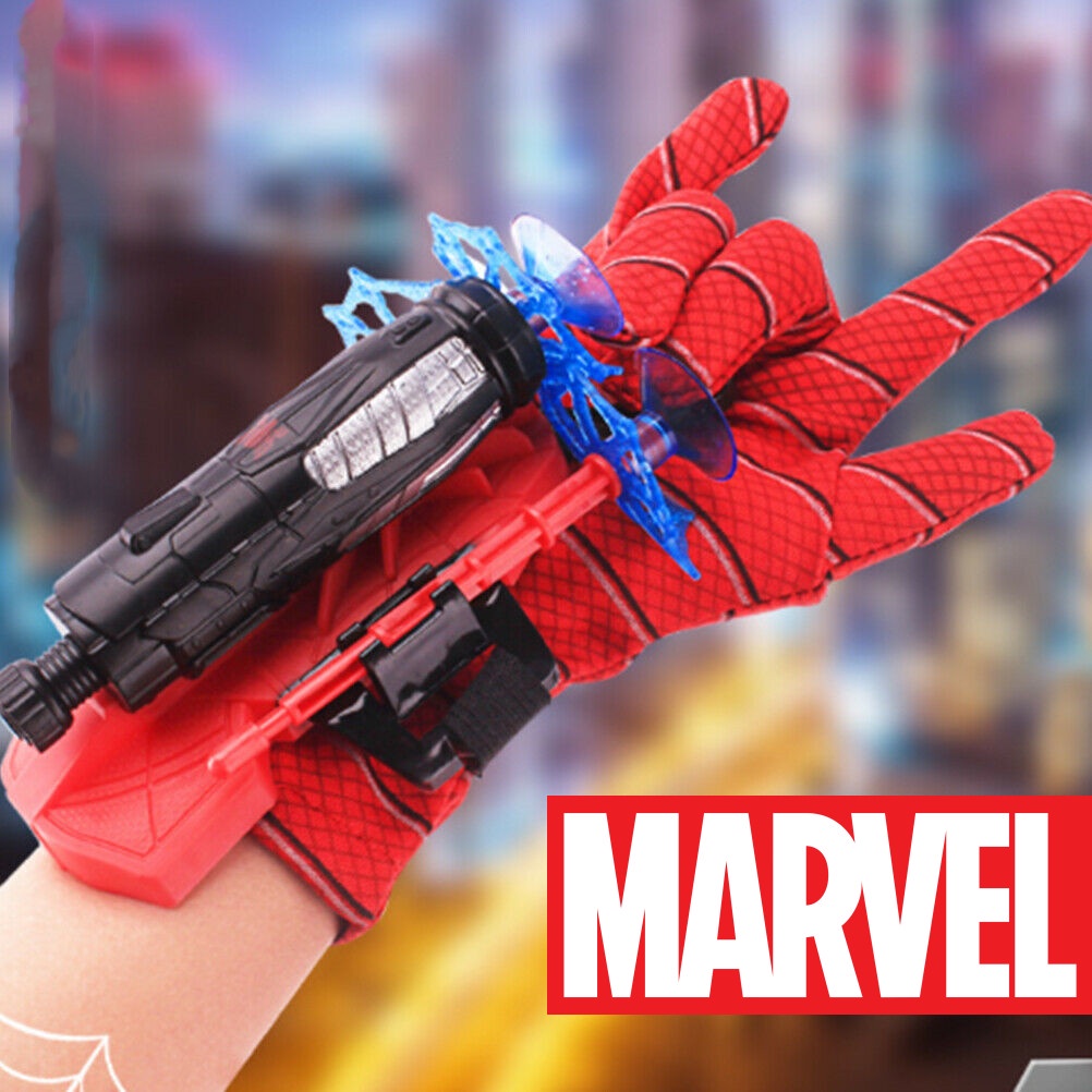 Superhero Spider Man Launcher Glove Kids Cosplay Glove Hero Launcher ...