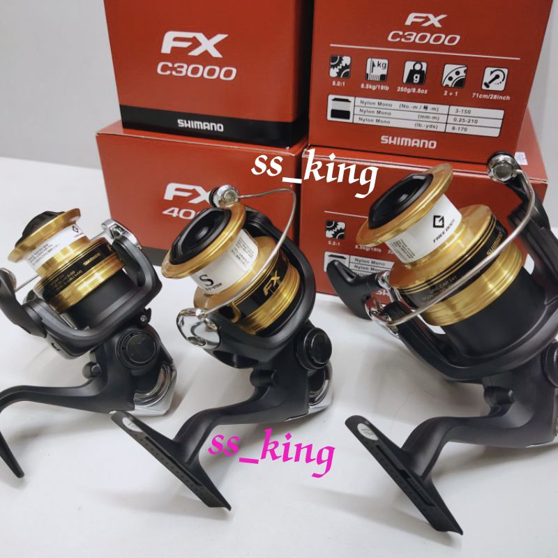 Shimano FX 2019 reel 1000/2000/2500/C3000/4000 | Shopee Malaysia
