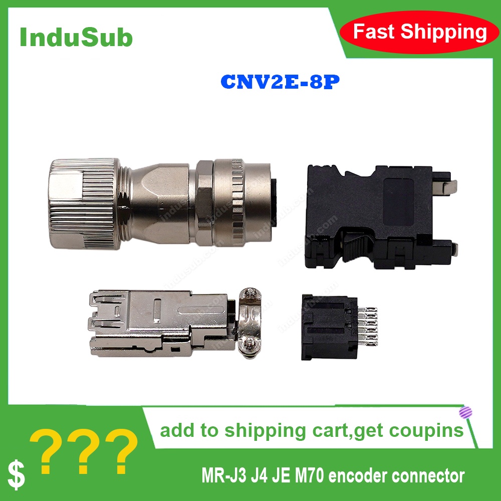 YY CNV2E-8P MR-J3 J4 JE M70 Encoder Connector axis encoder connector ...