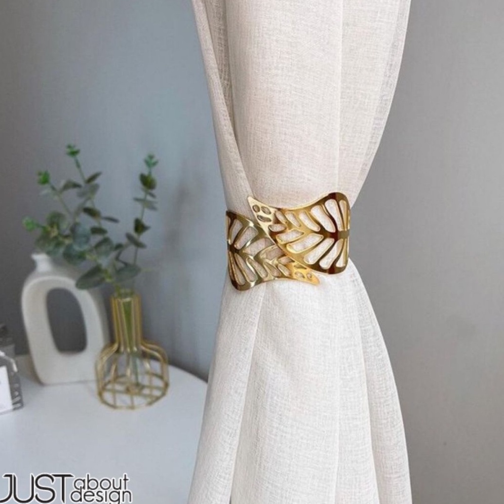 Curtain Tie Clip Pengikat Langsir Tali Fashion Alloy Curtain Tieback ...