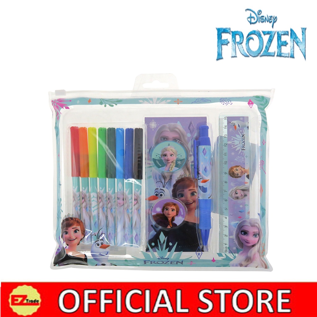 Disney Frozen II PVC Bag With Stationery Set/kids stationary tool/pen ...