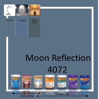 Jotun 1L 4072 Moon Reflection / Majestic True Beauty / Essence Cover ...