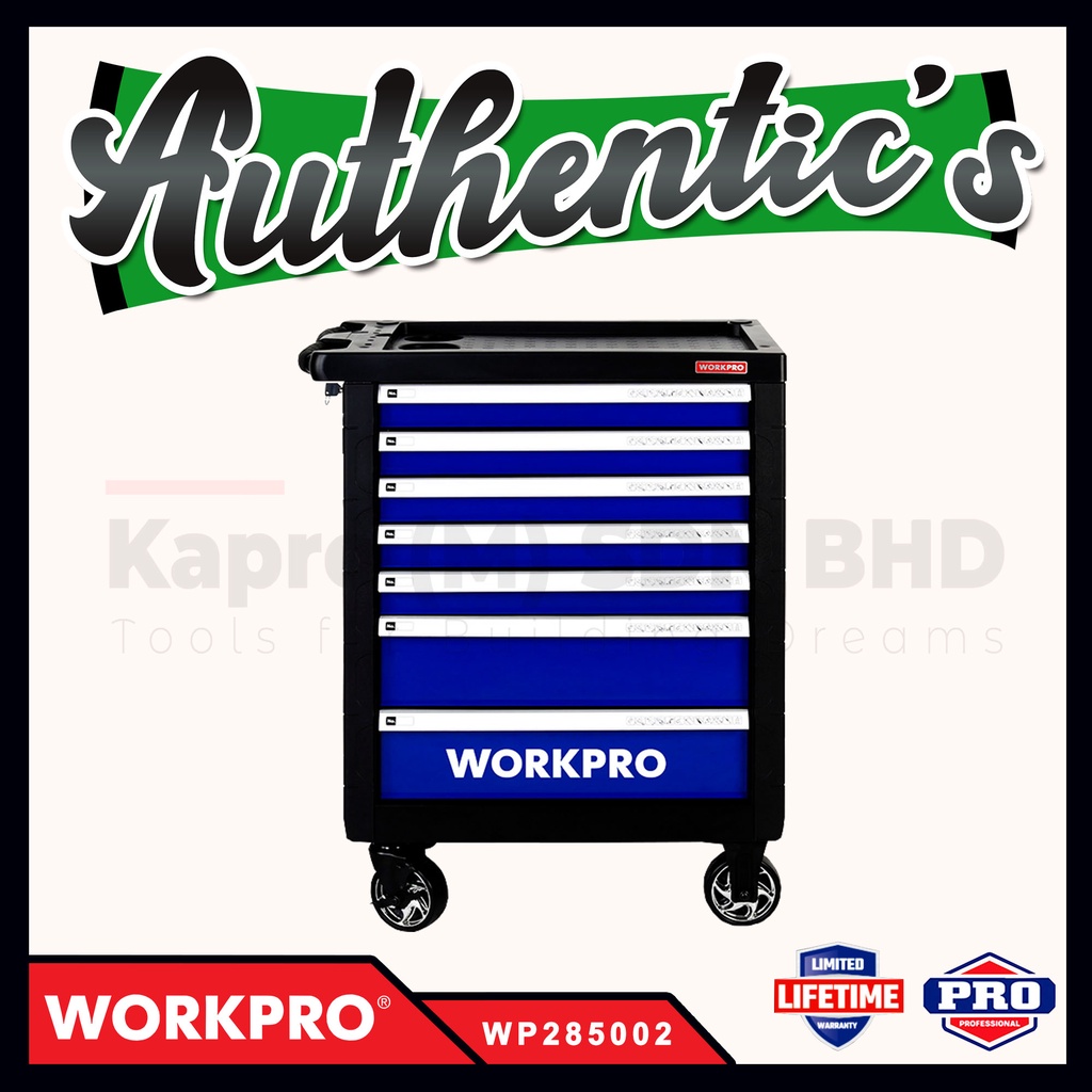 WORKPRO WP285002 7-Drawer Roller Cabinet (Without Drawer Set) | Shopee ...