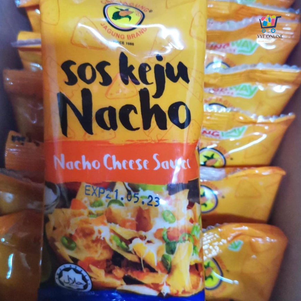 Cap Jagung Nacho Cheese Sauce Sos Keju Nacho (50g) | Shopee Malaysia