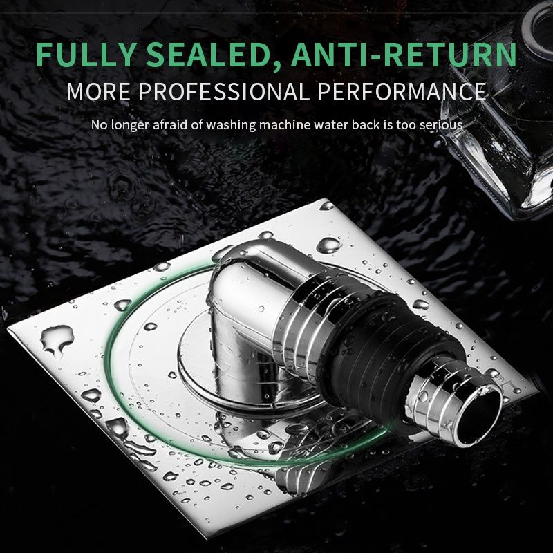 Stainless Steel Anti Leak Pest Control Washing Machine Drain Hose Pole ...