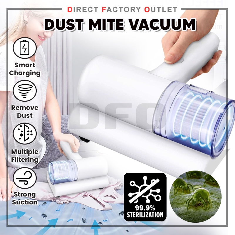 DFO Dust Mite Vacuum Cleaner Dust Mite Vacuum Cordless Vakum Vacum ...