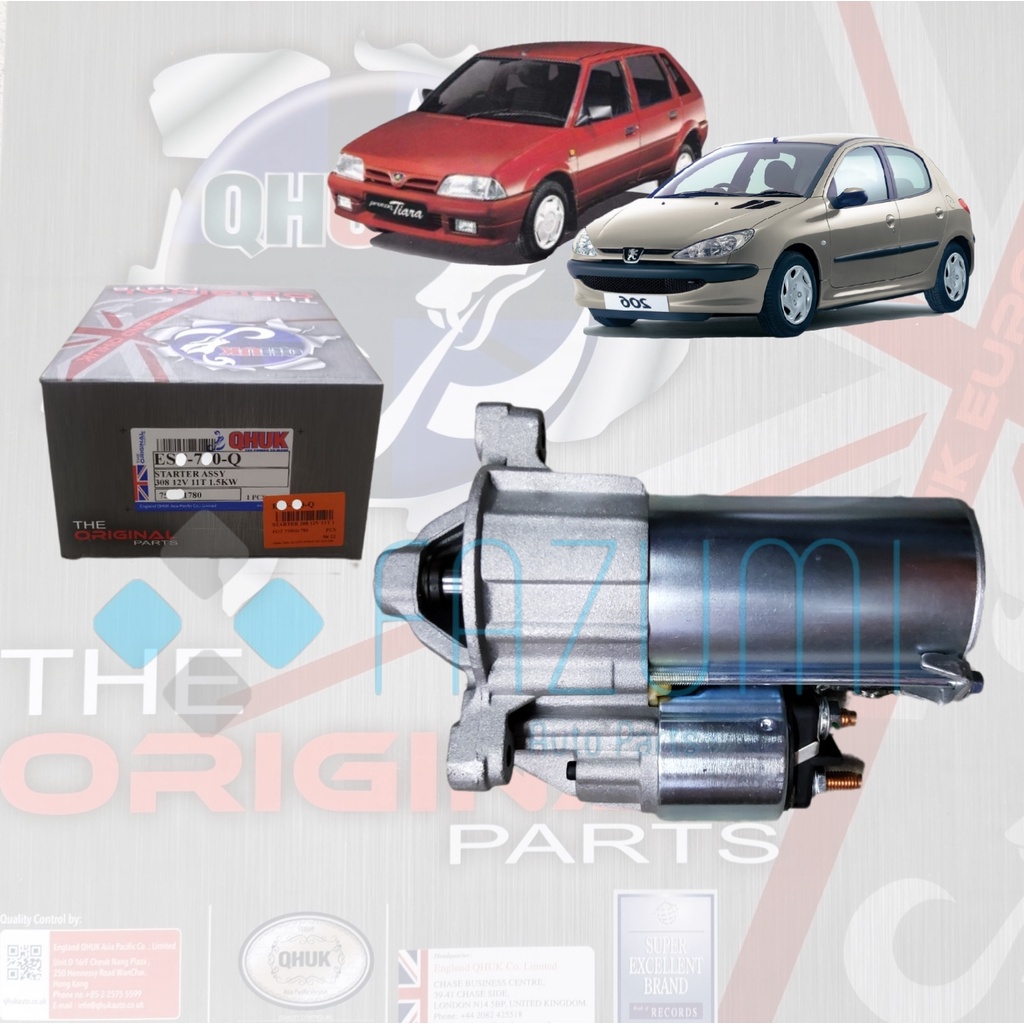 Proton Tiara/ Peugeot 206 2004 QHUK Starter | Shopee Malaysia