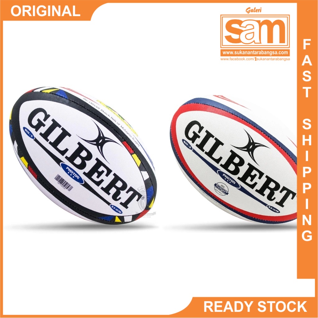 Gilbert Photon Rugby Ball - Official Match Ball of Malaysia Rugby Size ...