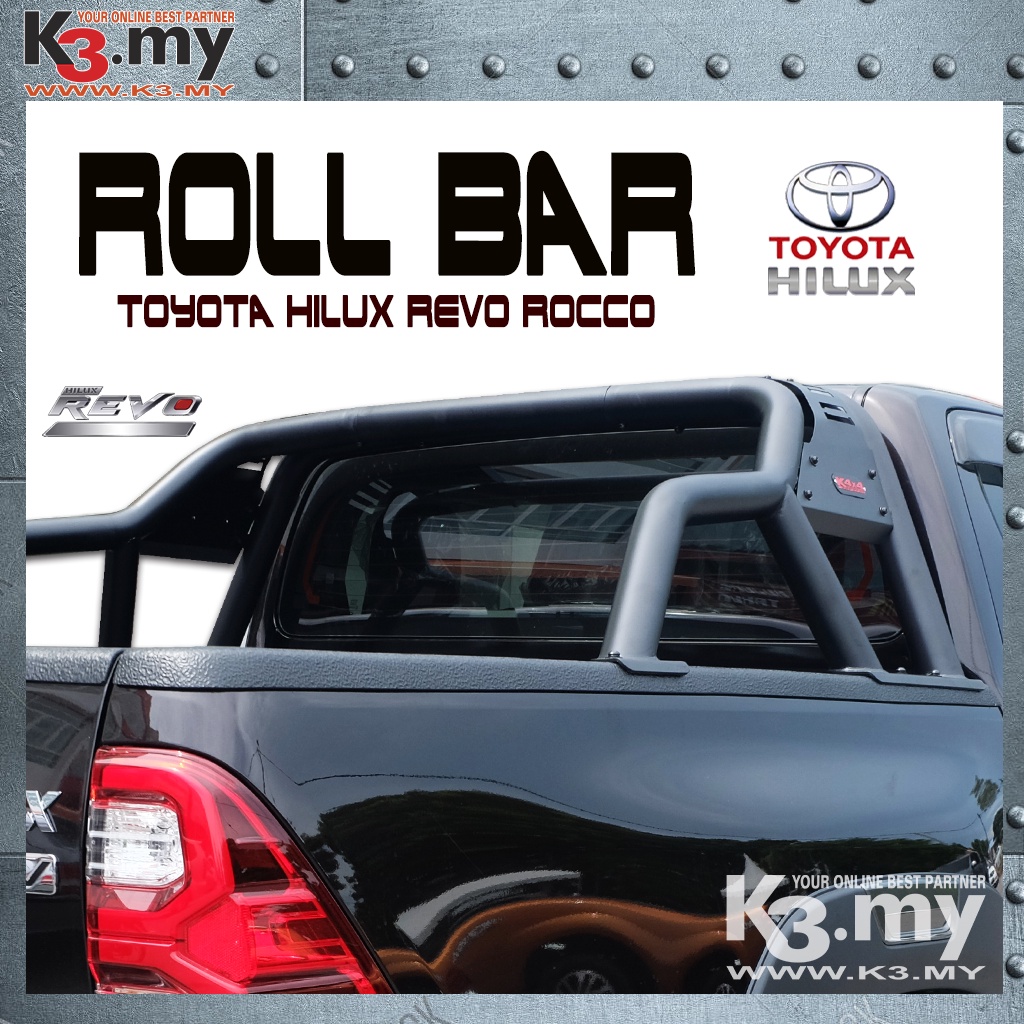 Toyota Hilux Revo Rogue Sport Roll Bar 4x4 Roll Bar | Shopee Malaysia