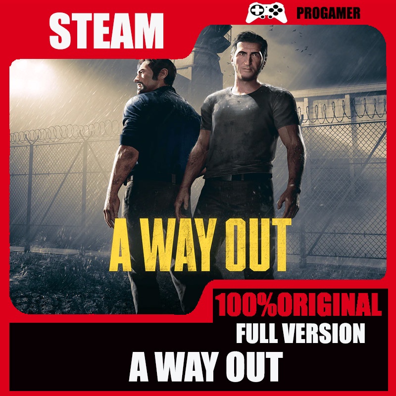 A way Out PC ONLINE STEAM GAME | Shopee Malaysia
