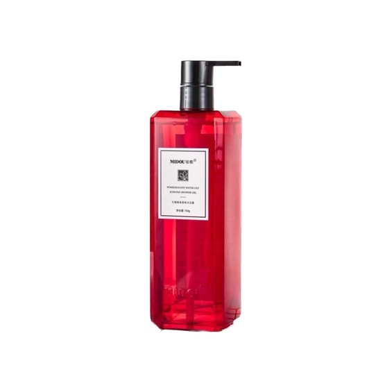 Midou Pomergranate Water Lily Scented Shower Gel 760g | Shopee Malaysia