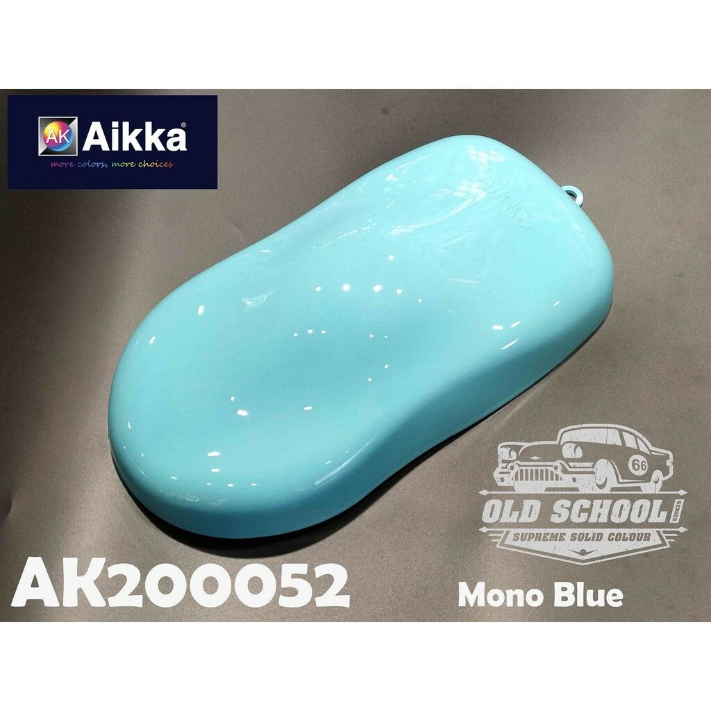 AIKKA AK200052 MONO BLUE OLD SCHOOL SUPREME SOLID COLOUR 2K PAINT ...