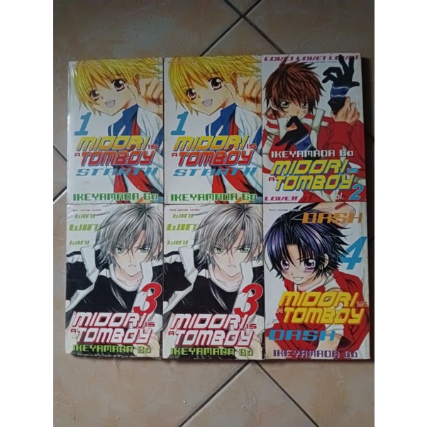 [Used Comic] Komik Midori Is A Tomboy Full Set Volume 1-10 | Shopee Malaysia