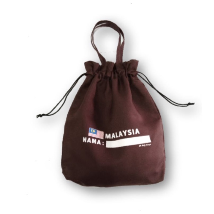 Beg Kasut Uncang Kasut (Big Size) Umrah Haji Bendera Malaysia | Shopee ...