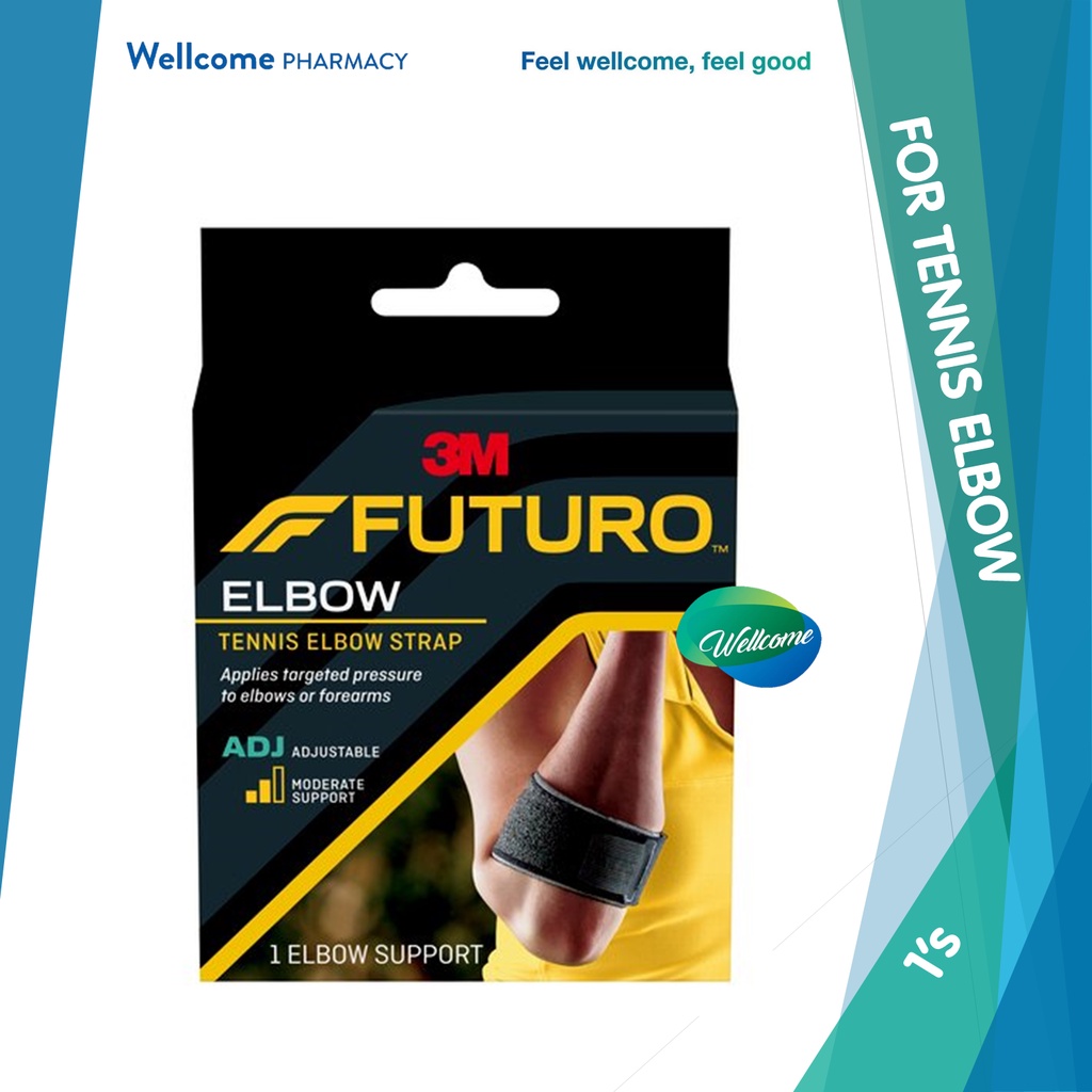 3M Futuro Sport Tennis Elbow Support - One Size (Adjustable) | Shopee ...