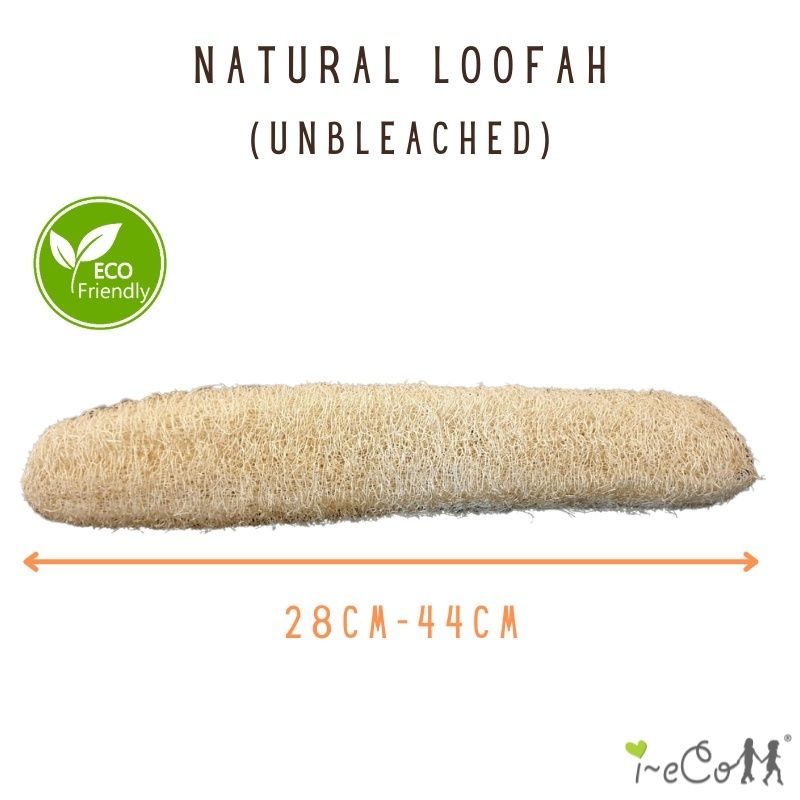 25-44cm Unbleached Natural Loofah Natural Brush / Natural Sponge ...
