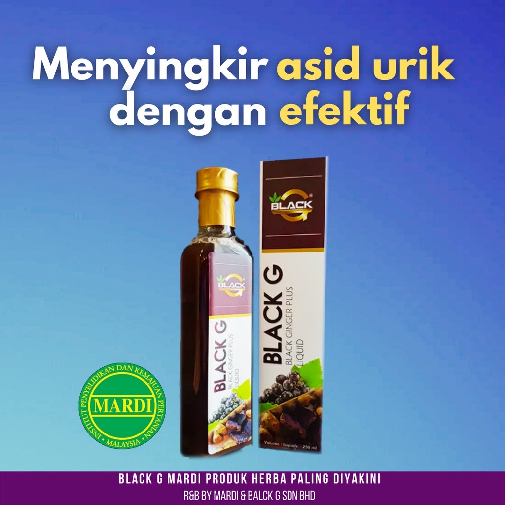 Black G Liquid By Mardi Original By Mardi (250ml) | Shopee Malaysia