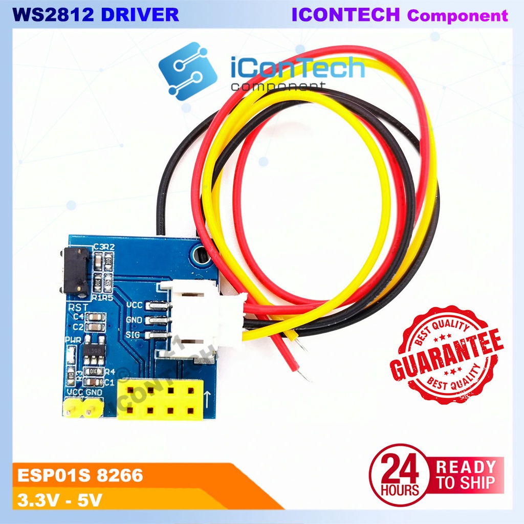 WS2812 Driver RGB LED ESP01-S RGB WIFI CONTROLLER | Shopee Malaysia