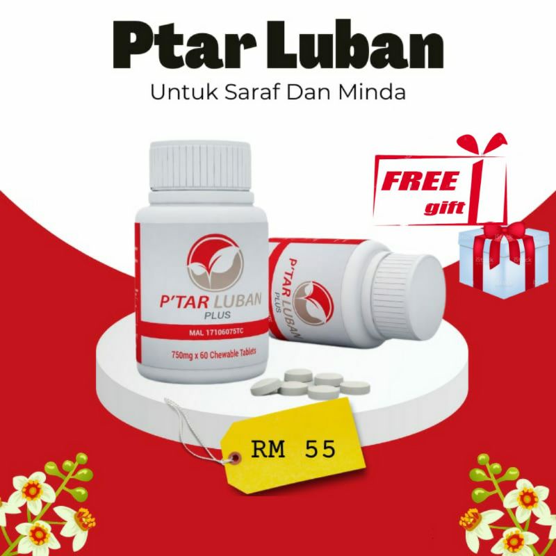 🔥LULUS KKM🔥 PTAR LUBAN ORIGINAL HQ | suplement minda & saraf | Shopee Malaysia