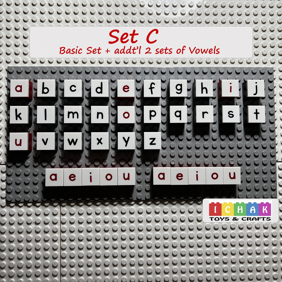 Alphabet Bricks / Alphabricks / Letter Bricks / Alphablocks | Shopee ...