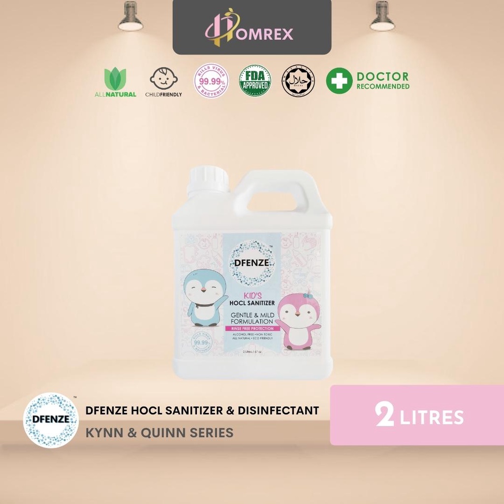 KYNN AND QUINN HOCL SANITIZER & DISINFECTANT MULTI-PURPOSE - 2L [HALAL ...