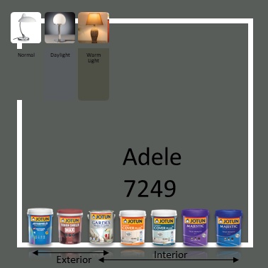 Jotun 5L 7249 Adele / Jotashield AF / Tough Shield/ Majestic true ...