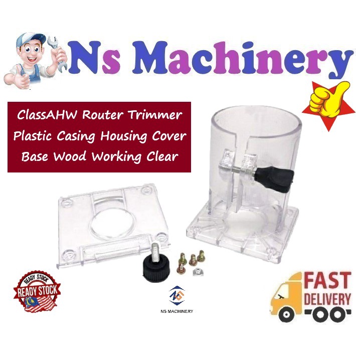 Router Trimmer Plastic Casing Housing Cover Base Wood Working Clear ...