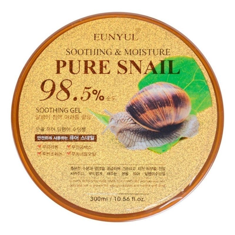 EUNYUL Soothing & Moisture Pure Snail 98.5% Soothing Gel 300ml | Shopee ...