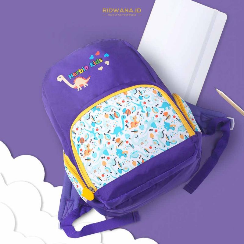Girls' Backpacks Herbie Kids Dino Motif Bags Newest School Backpacks ...