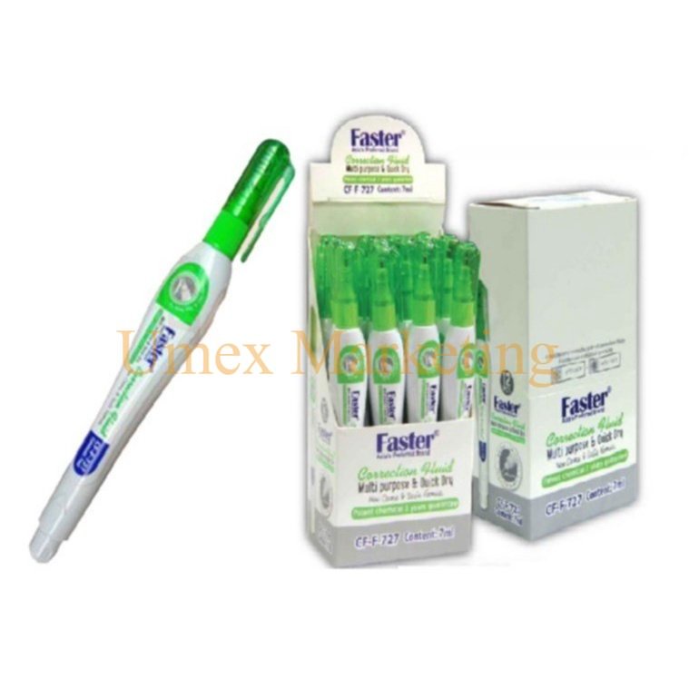 Faster Liquid Paper / Correction Pen 7ml (Papermate-liked) | Shopee ...