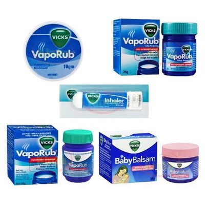 VICKS/VapoRub/vicks/Vaporising Ointment 25g/10gm/Melegakan Selesema ...