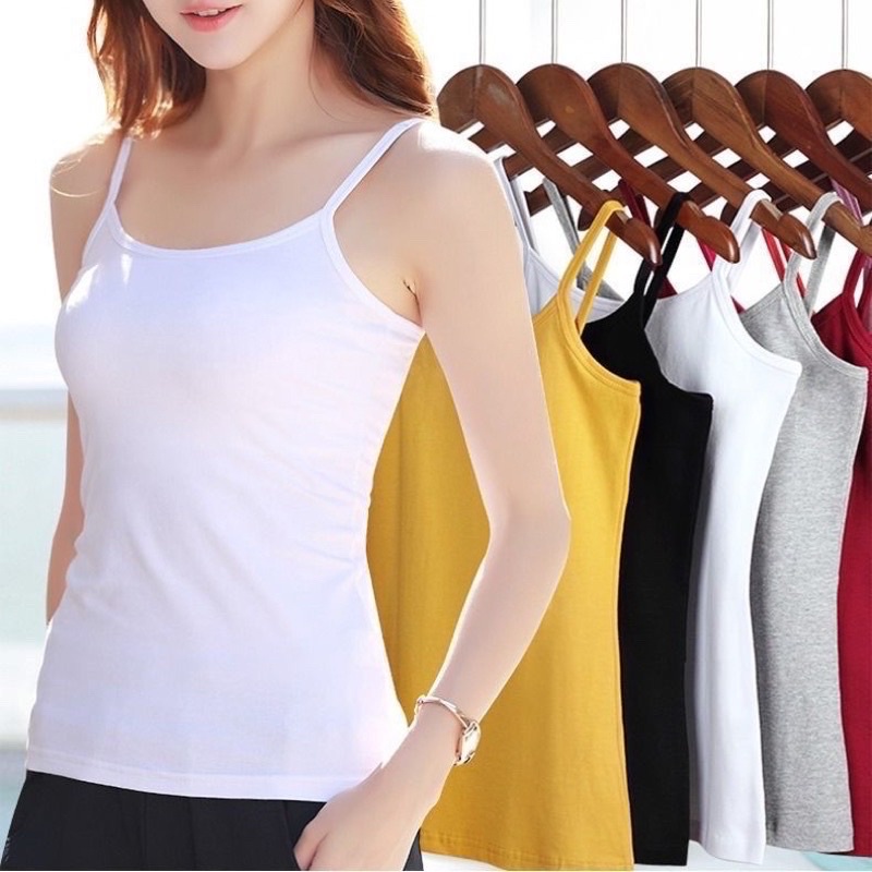 Hot Summer Women Singlet Tank Top Elastic and Short Tank Top Singlet ...